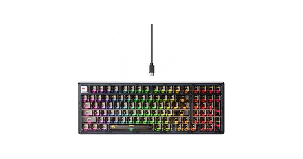 HAVIT KB875L (TRANSPARENT) - Multicom