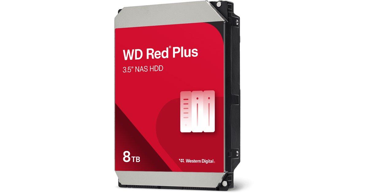 Western Digital RED PLUS NAS 8TB HDD - Multicom