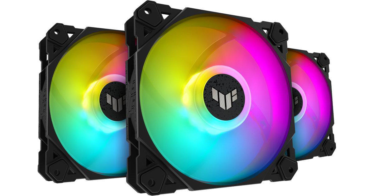 ASUS TUF Gaming TF120 ARGB Triple Fan Kit - Multicom