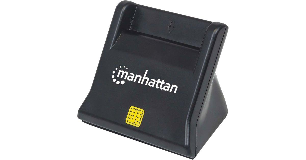 Manhattan Standing USB Smart card reader - Multicom