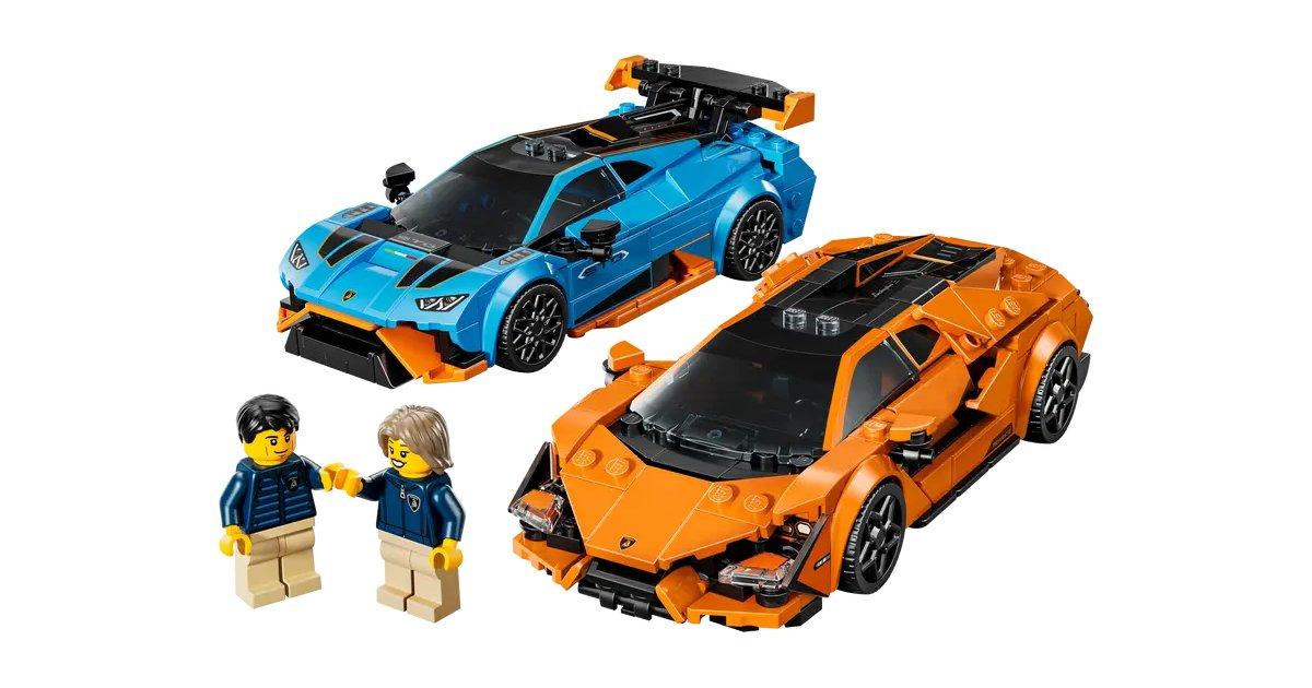LEGO Lamborghini Revuelto and Huracan STO - Multicom
