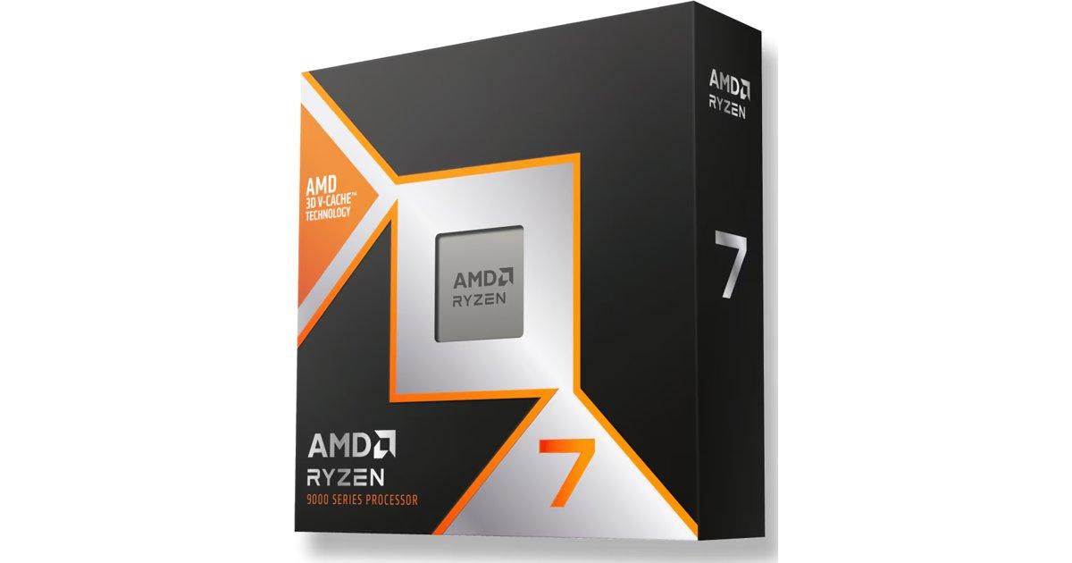 AMD RYZEN 7 9800X3D procesor - Multicom